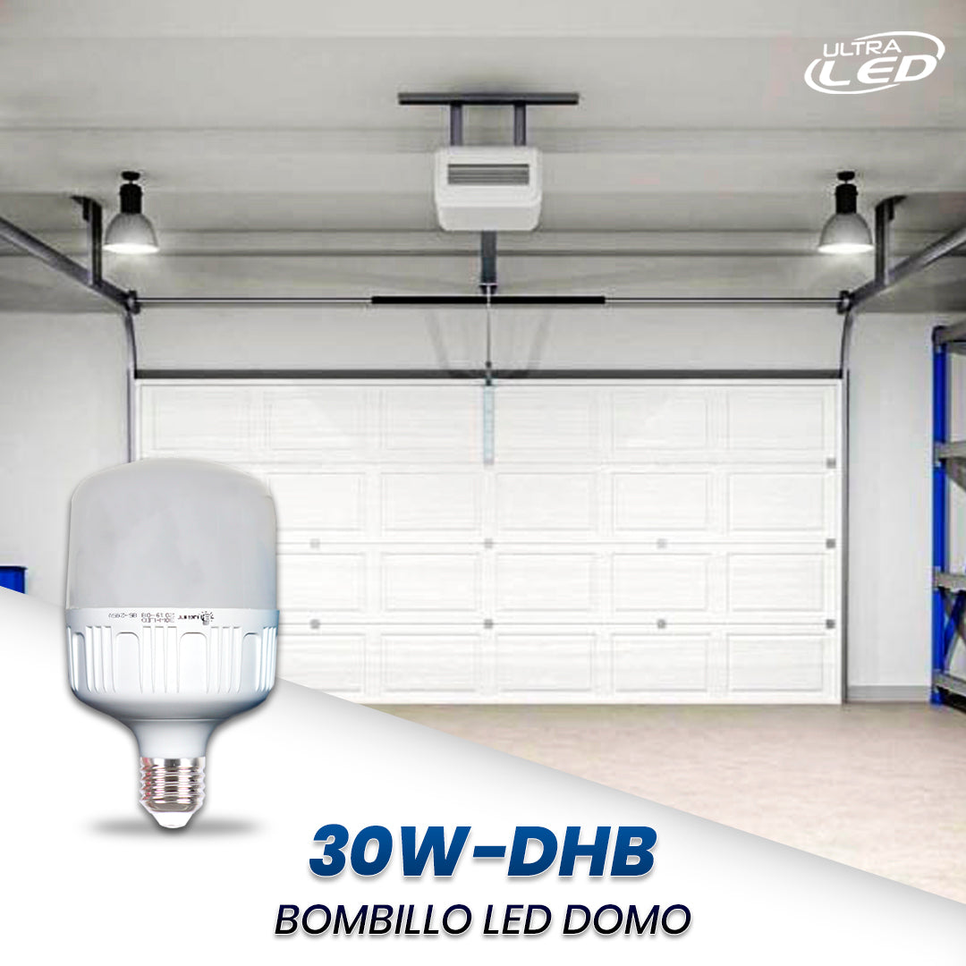 BOMBILLO LED DOMO HB LUZ BLANCA (6500K) MODELO DHB – GRUPO ULTRA LED