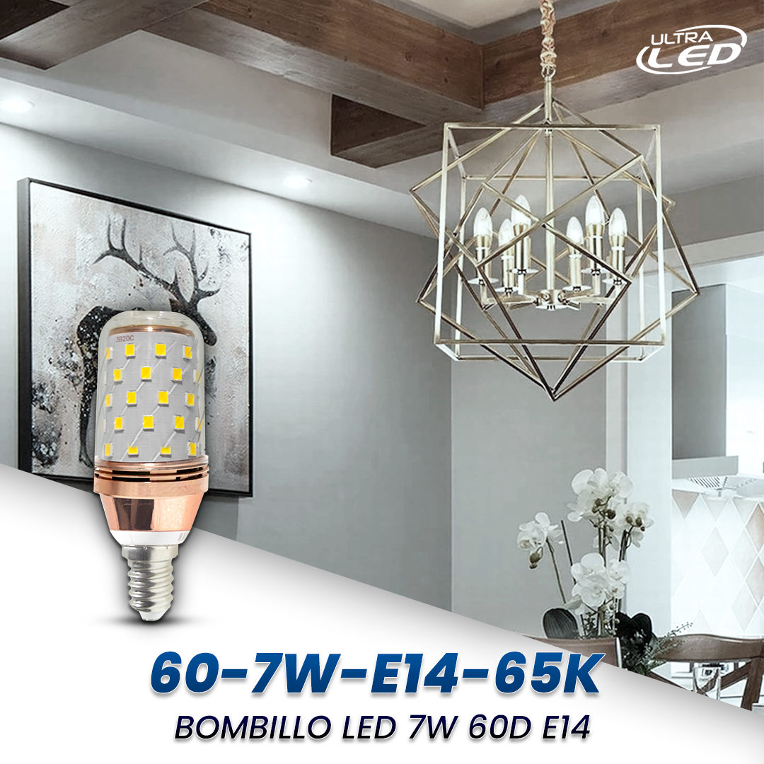BOMBILLO LED 7W E14 LUZ BLANCA Y CALIDA MODELO 60-7W-E14-3K – GRUPO ...