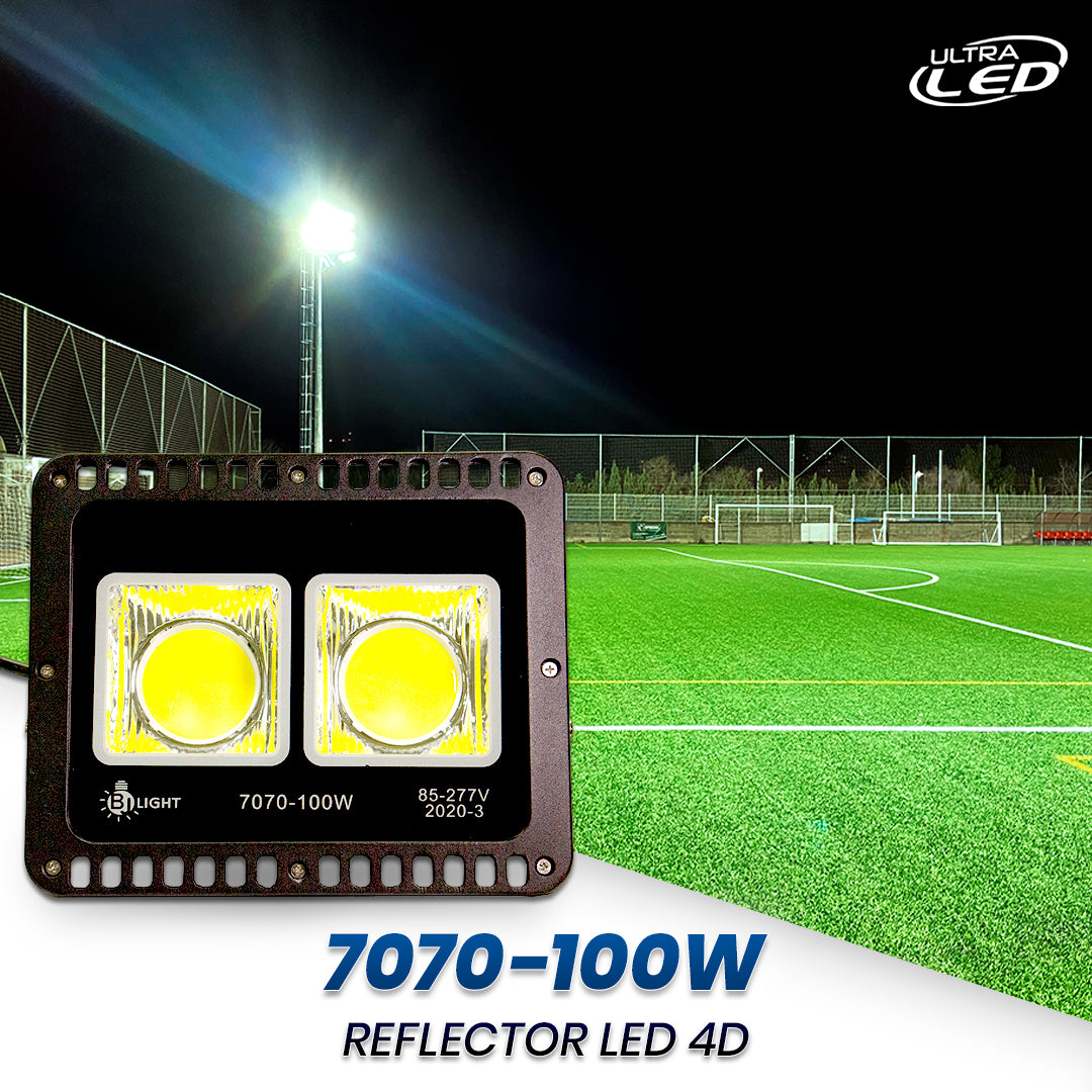 REFLECTOR LED 4D LUZ BLANCA (6500K) MODELO 7070 – GRUPO ULTRA LED