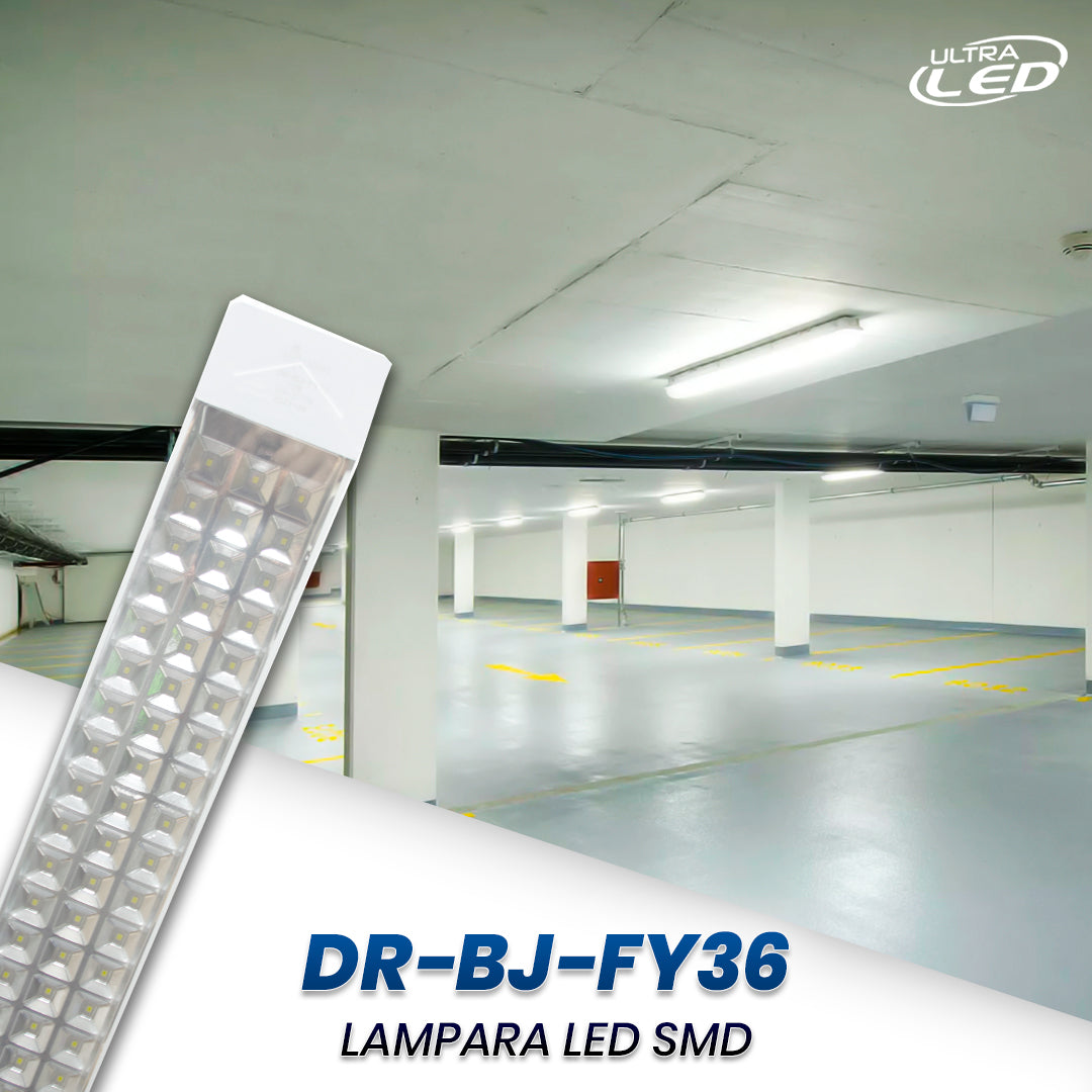 LAMPARA LED PLANA 36W MODELO SMD CROMADA MODELO DR-BJ-FY36 – GRUPO ...