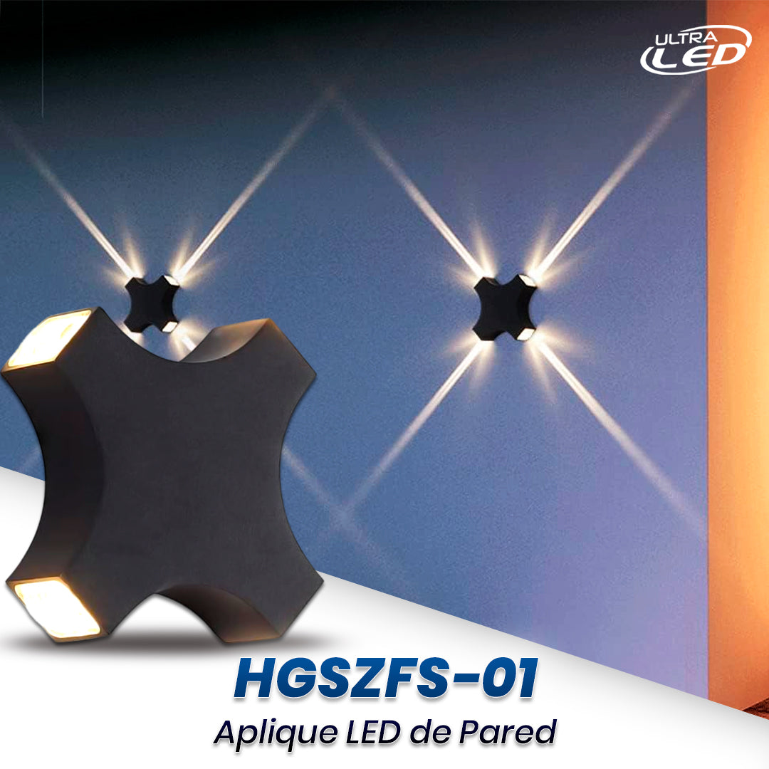 Lampara Led Aplique Decorativo Modelo 01 Grupo Ultra Led