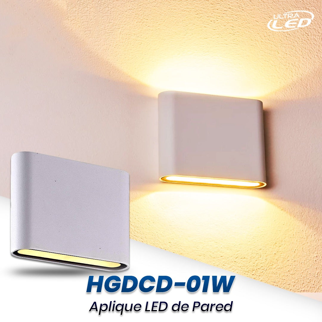 Lampara Led Aplique Decorativo Grupo Ultra Led